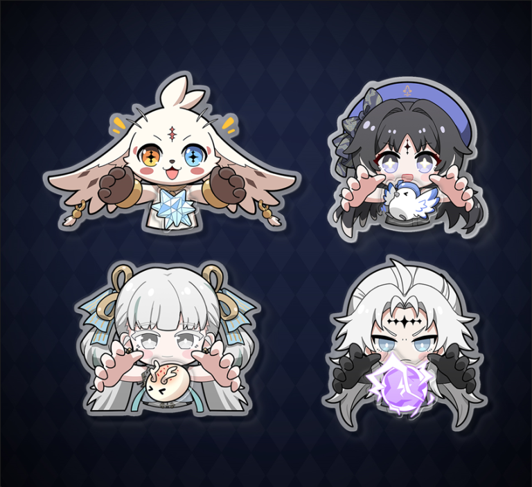 An Unfinished Song Themed Acrylic Quicksand Block | Yogoods x Wuthering ...