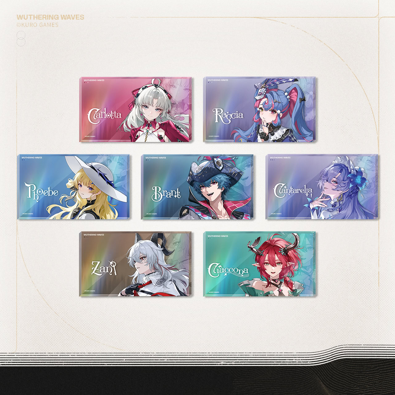 Resonator Avatar Acrylic Block Vol.2 | Wuthering Waves Shop
