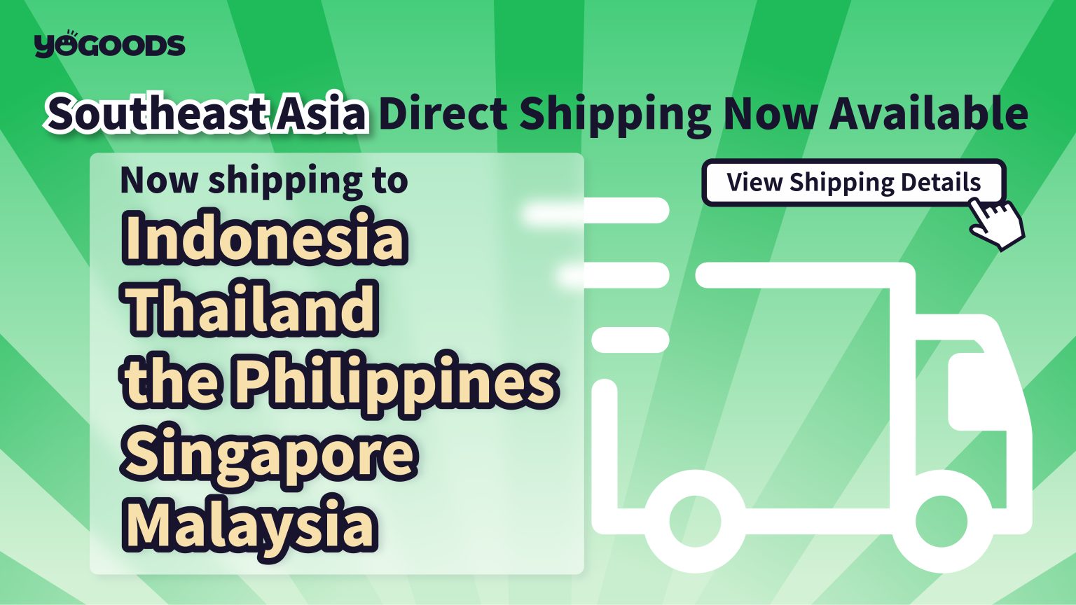 YOGOODS Expands Global Services with Direct Mail Delivery to Five Southeast Asian Countries ...