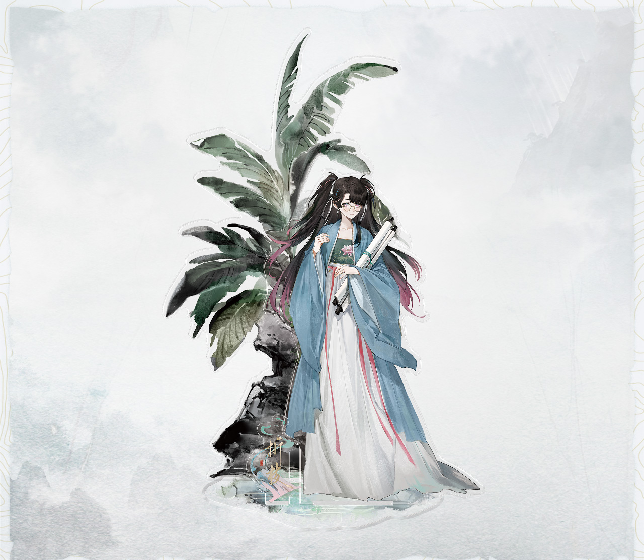 Wuthering Waves Inkwash Reverie Series Three-Piece Acrylic Standee ...