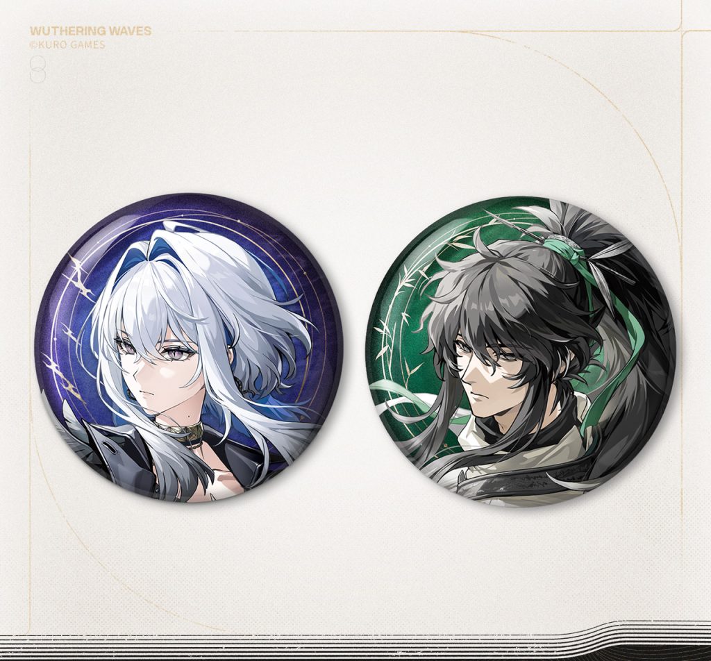 Wuthering Waves Resonator Themed Avatar Reflective Badge ...