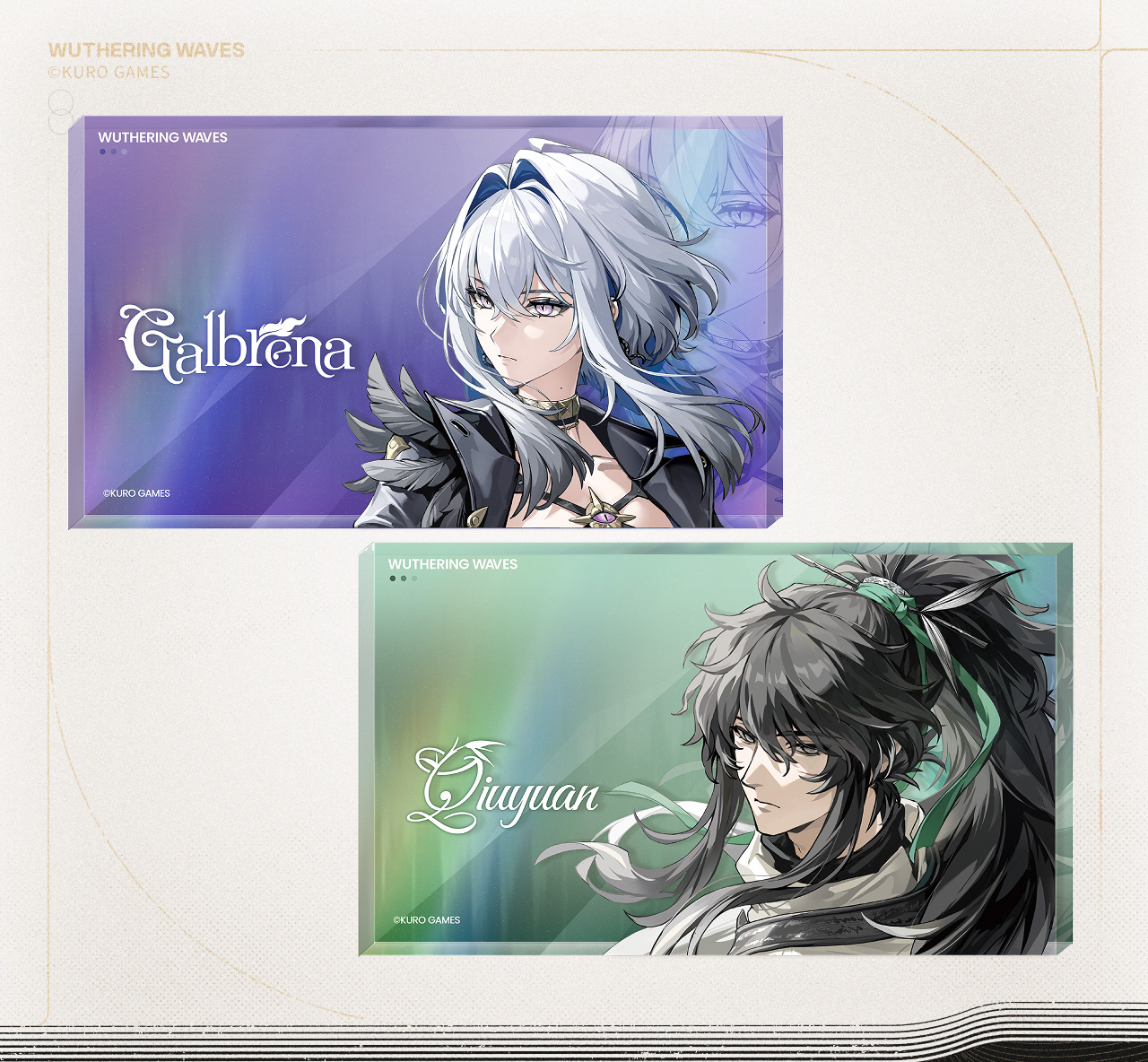 Wuthering Waves Resonator Themed Avatar Acrylic Block - Wutheringwaves.shop