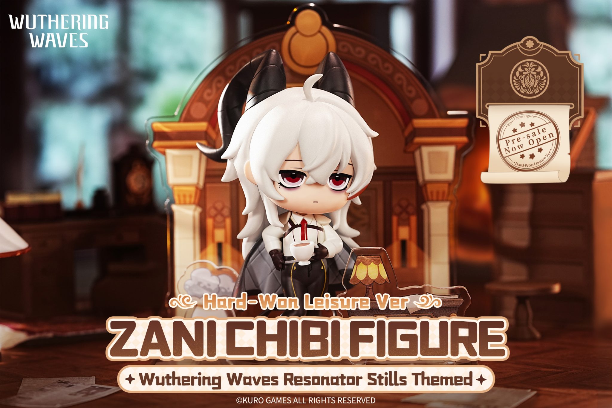 Wuthering Waves Resonator Stills Themed Zani Chibi Figure - Wutheringwaves.shop